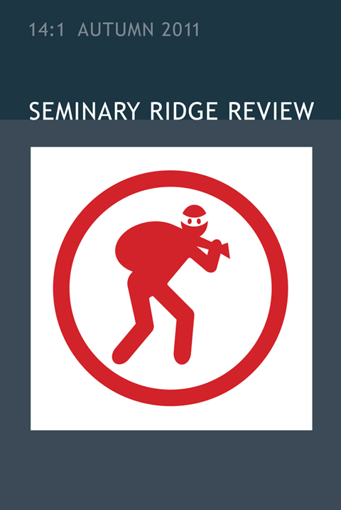 Seminary Ridge Review – The United Lutheran Seminary Journal
